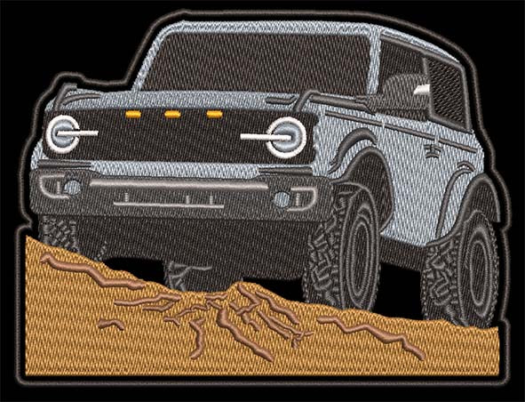 Ford Bronco Raptor Patch | Bronco Accessories | Bronco LED Shop